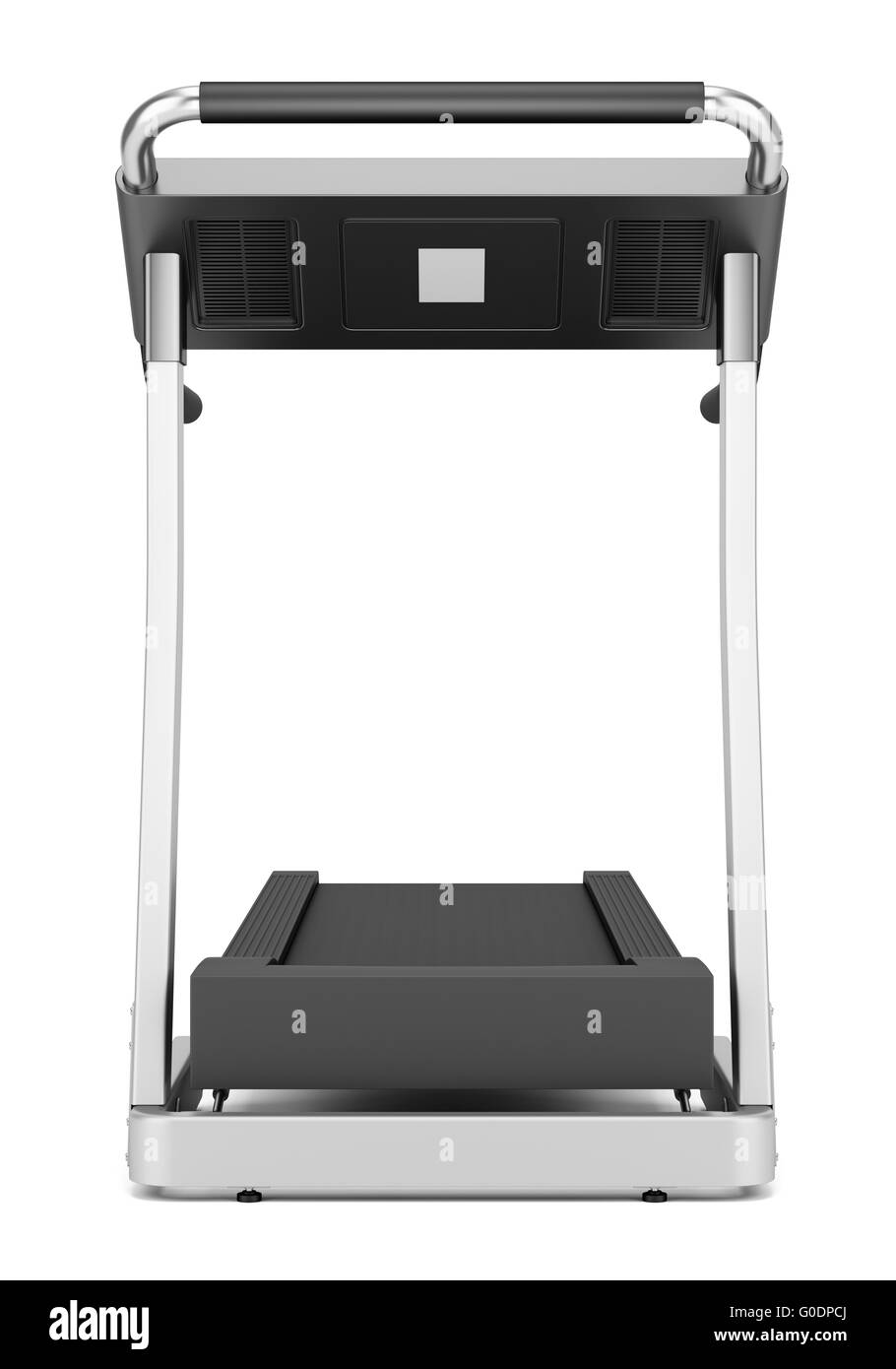 treadmill isolated on white background Stock Photo - Alamy