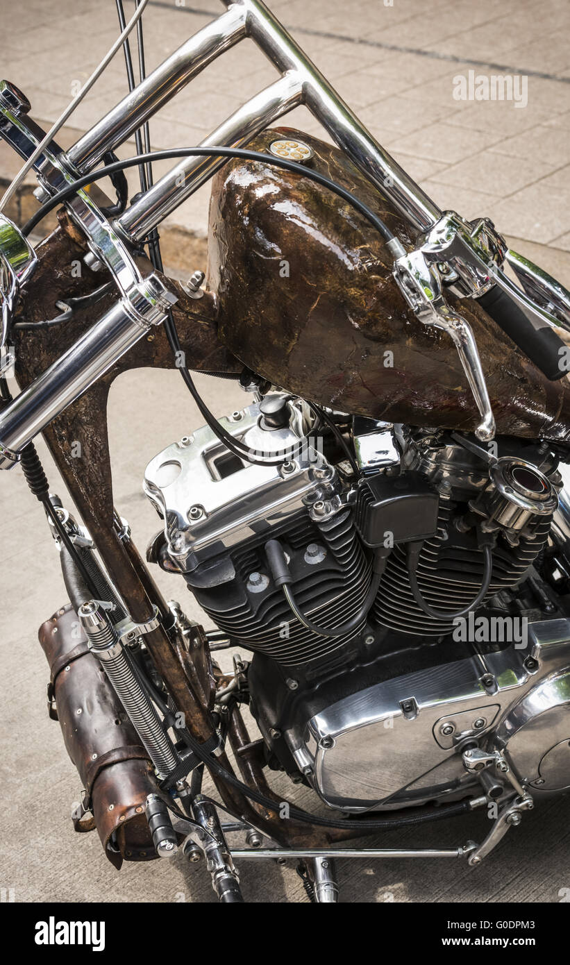 Harley shovelhead hi-res stock photography and images - Alamy