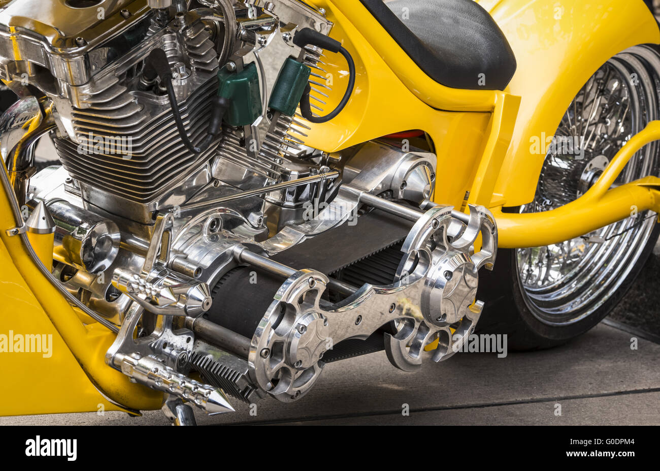 Harley shovelhead hi-res stock photography and images - Alamy