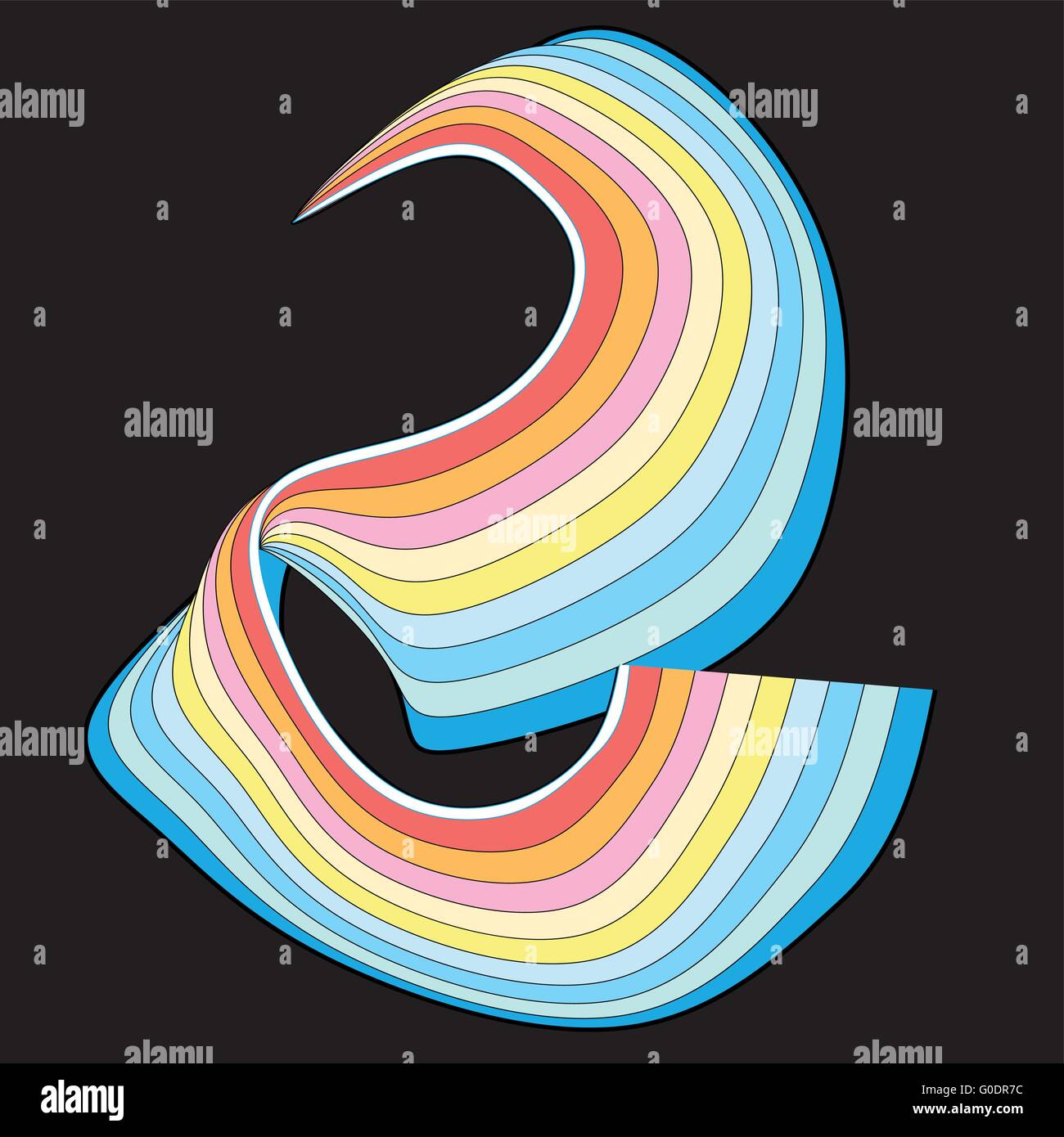 Beautiful abstract vector illustration Stock Vector Image & Art - Alamy