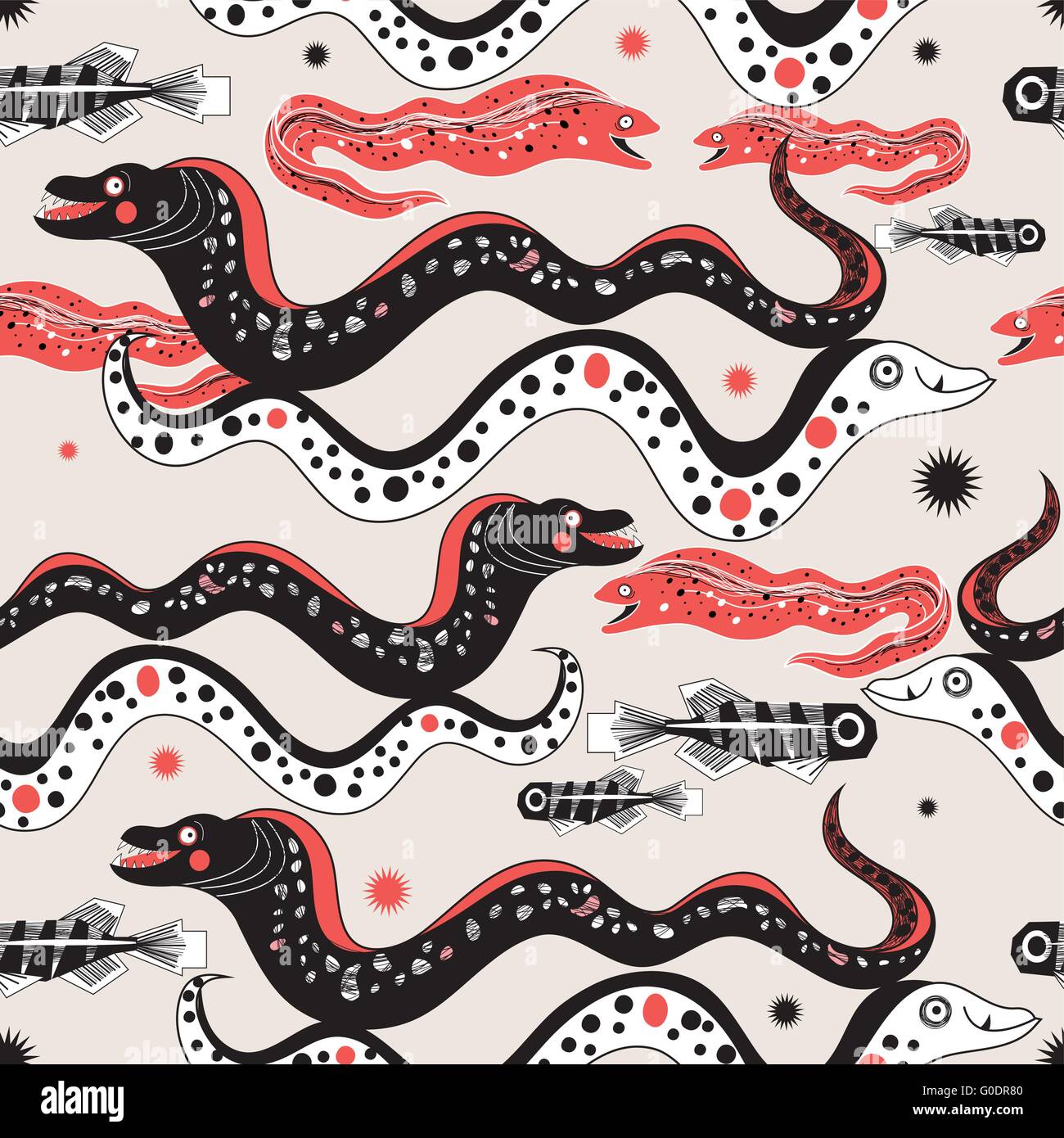 Reptiles in the sea Stock Vector Images - Alamy