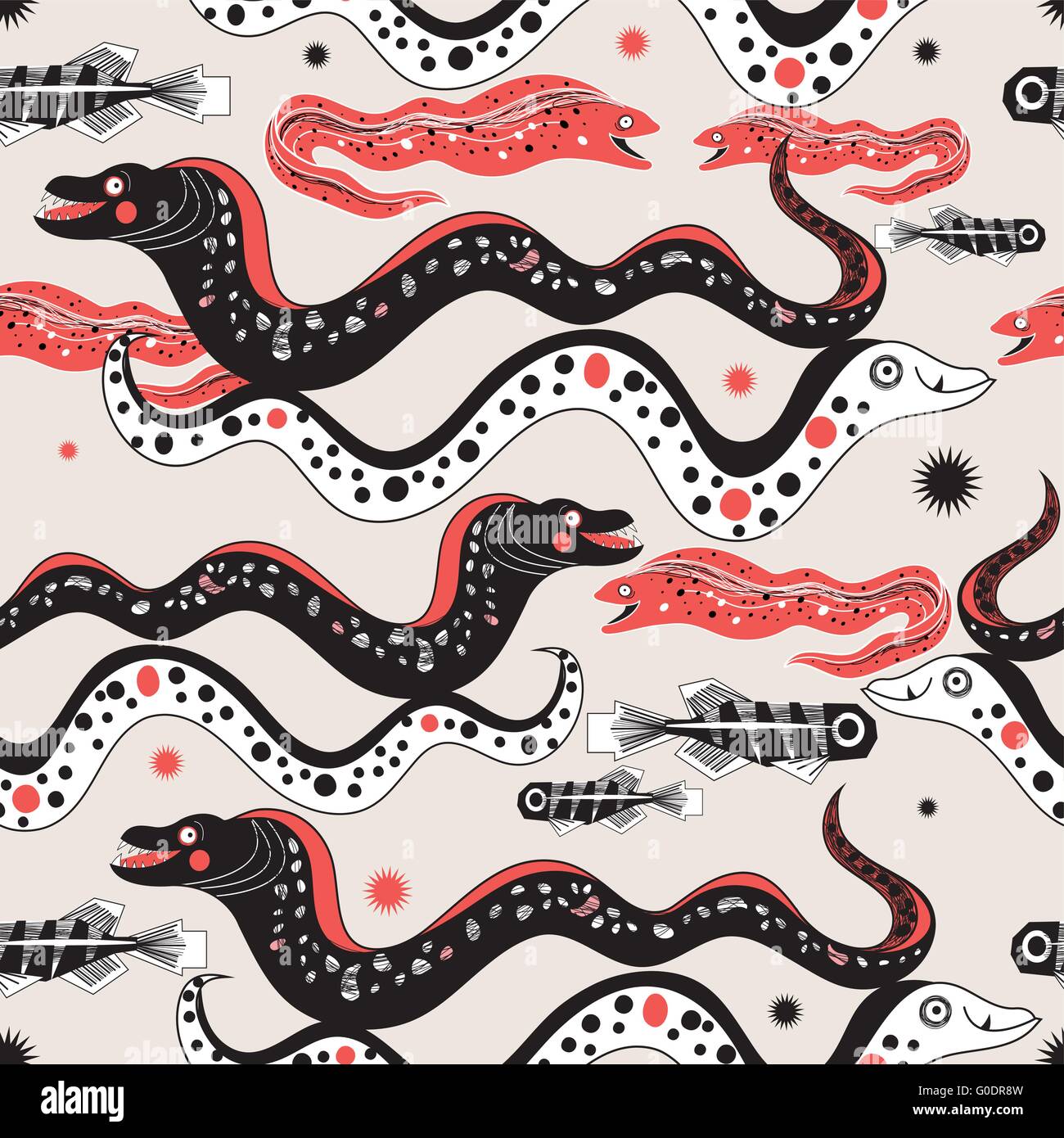 Moray pattern hi-res stock photography and images - Alamy