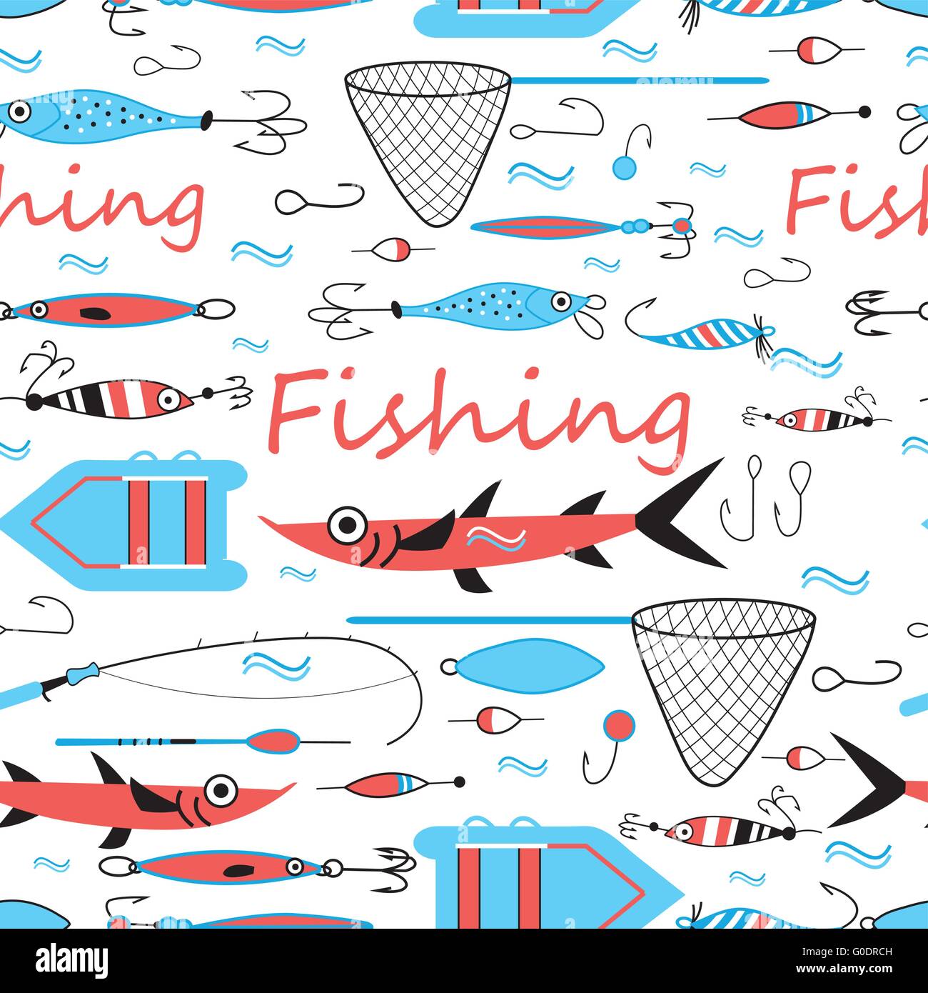 Graphic design elements for fishing Stock Vector Image & Art - Alamy