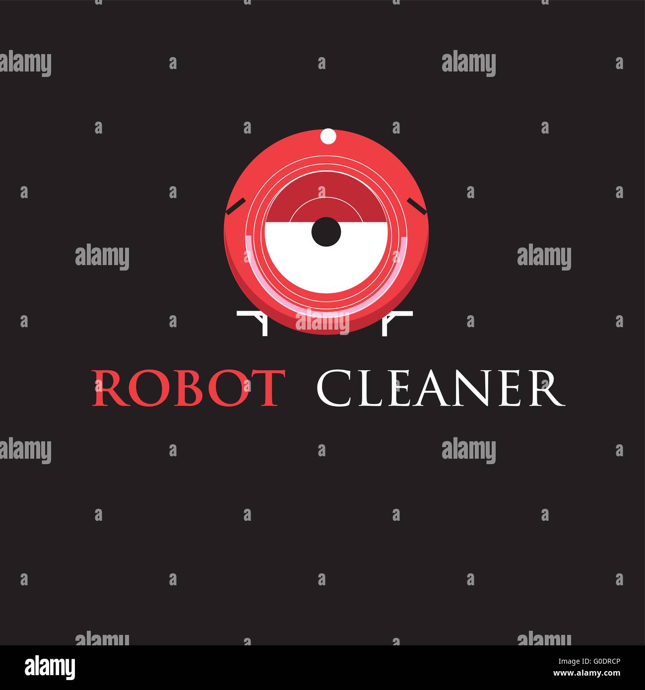 Icon robot electronic Stock Vector Images - Alamy