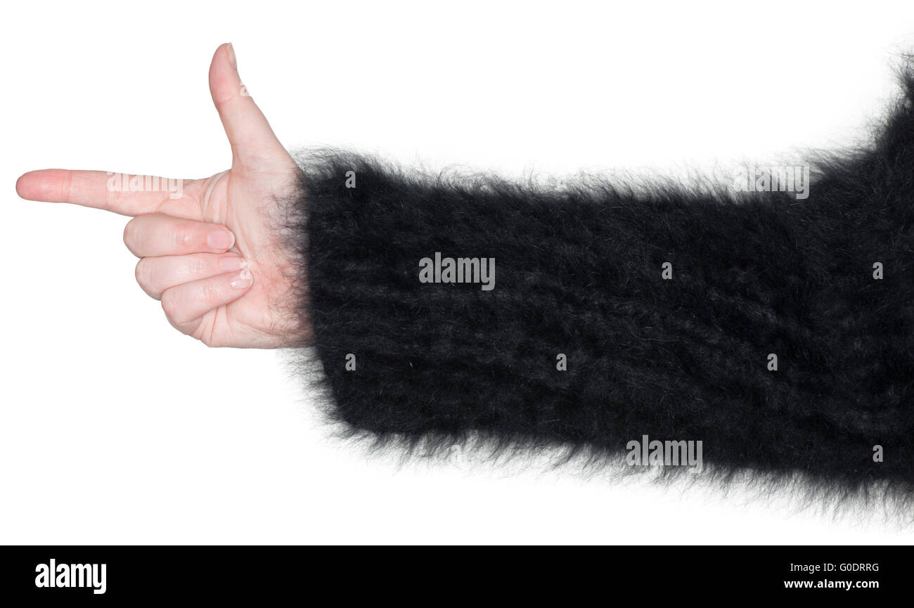 Hand sign interpretation hi-res stock photography and images - Alamy
