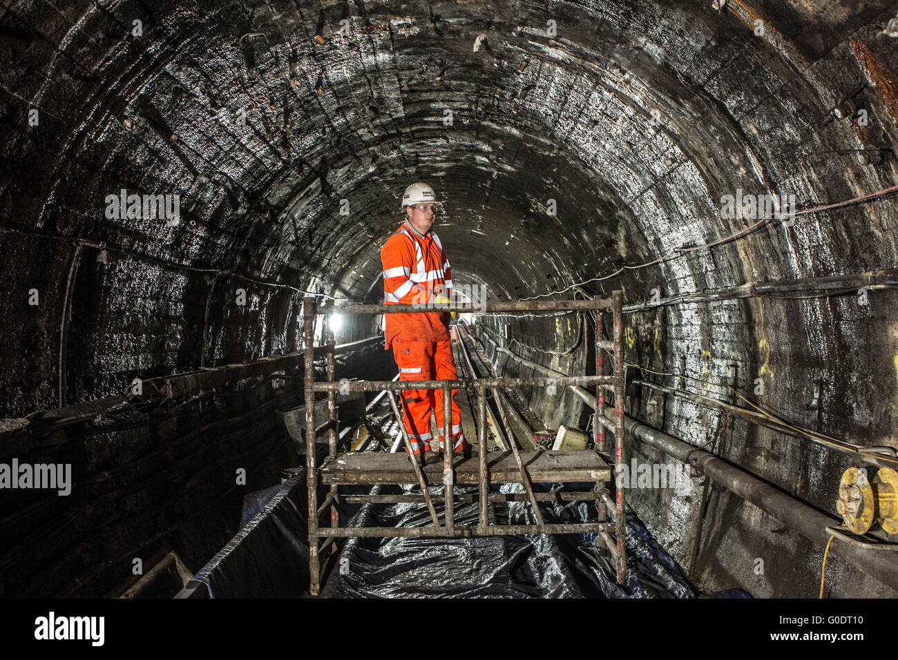 Underground worker hi-res stock photography and images - Alamy