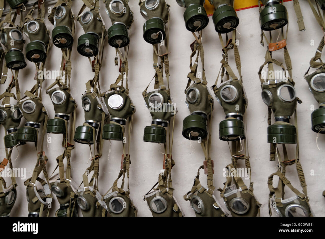 Photo of the WW II gas mask Stock Photo - Alamy