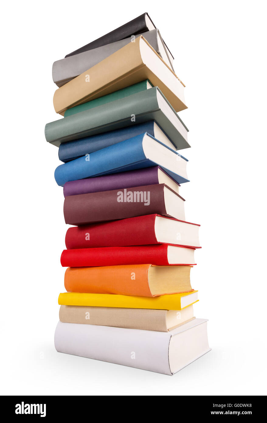 Book tower hi-res stock photography and images - Alamy