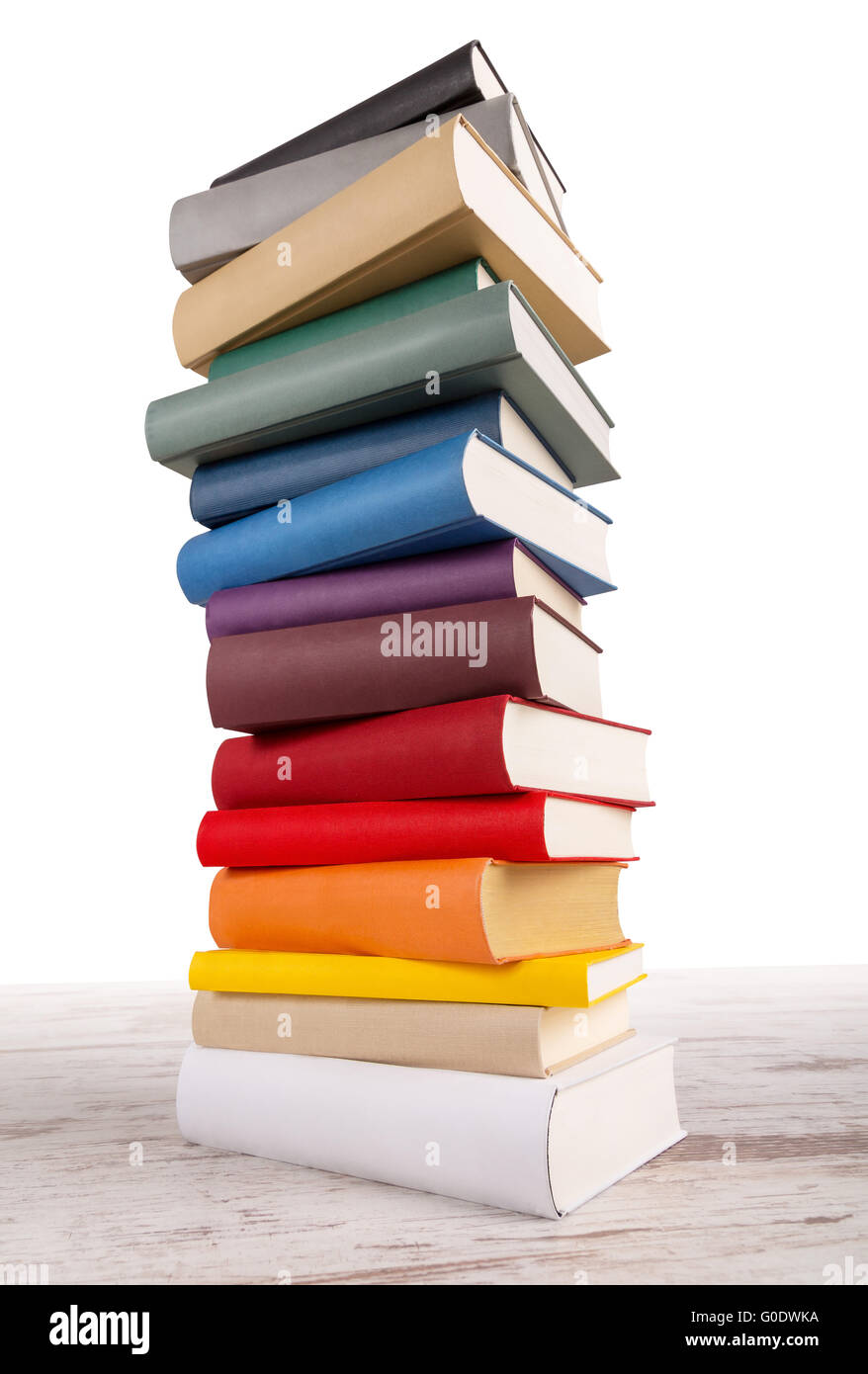 Book tower hi-res stock photography and images - Alamy