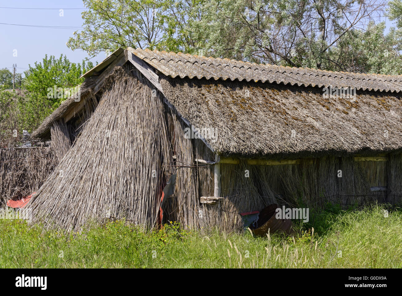 Ried hut hi-res stock photography and images - Alamy