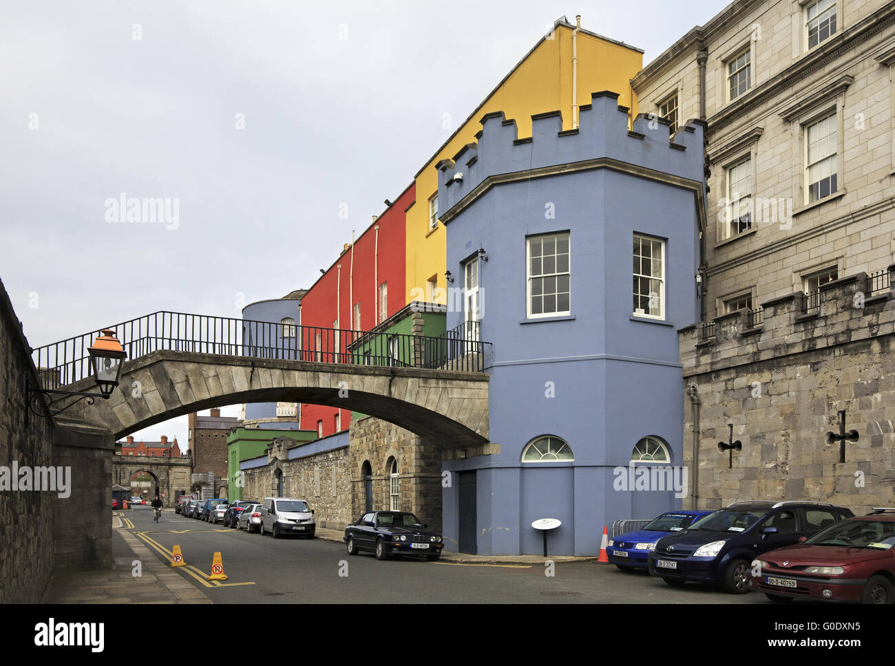 Dublin Castle - historic landmark of Irelands capital Stock Photo - Alamy
