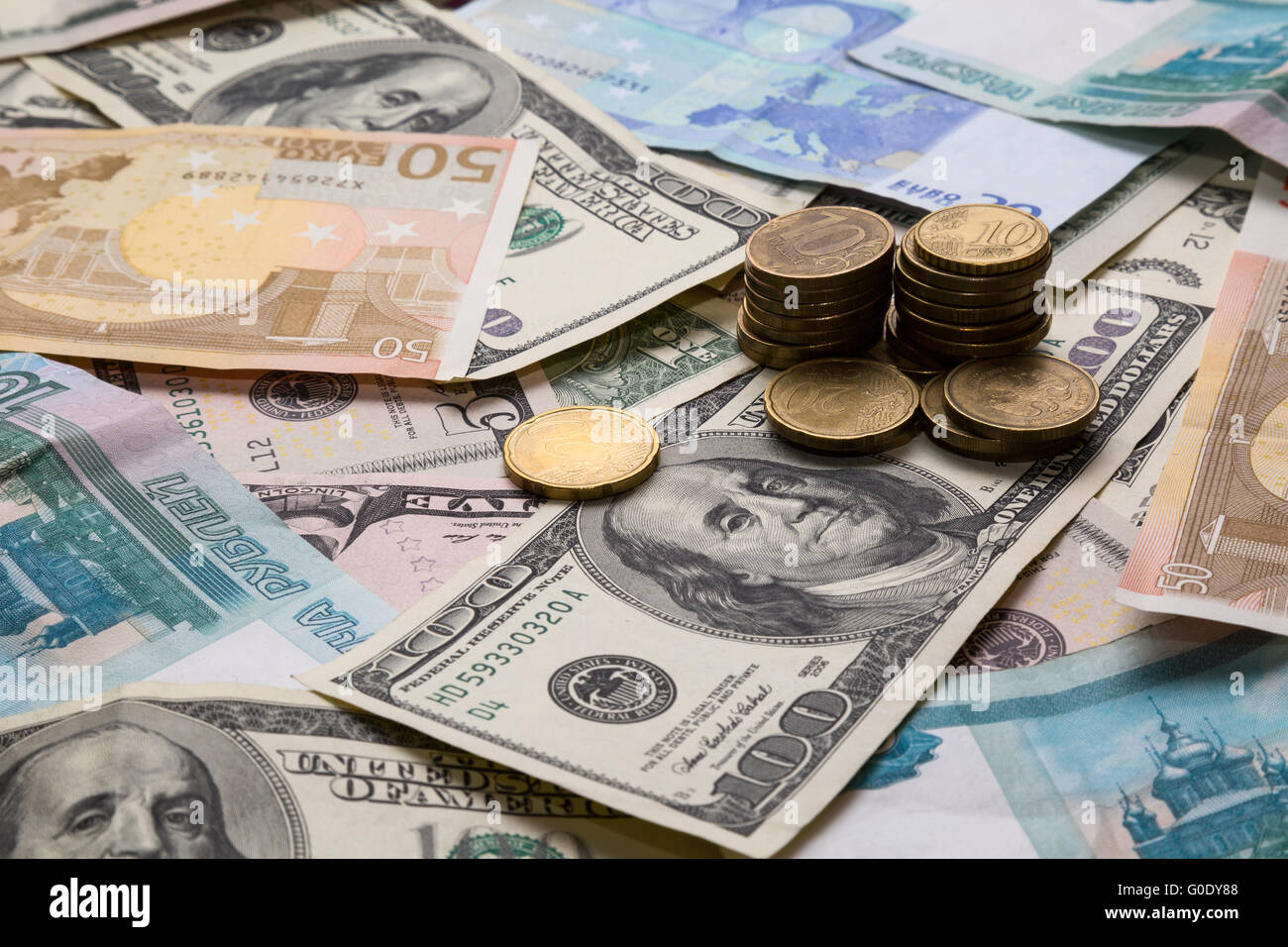 Money from different countries hi-res stock photography and images - Alamy