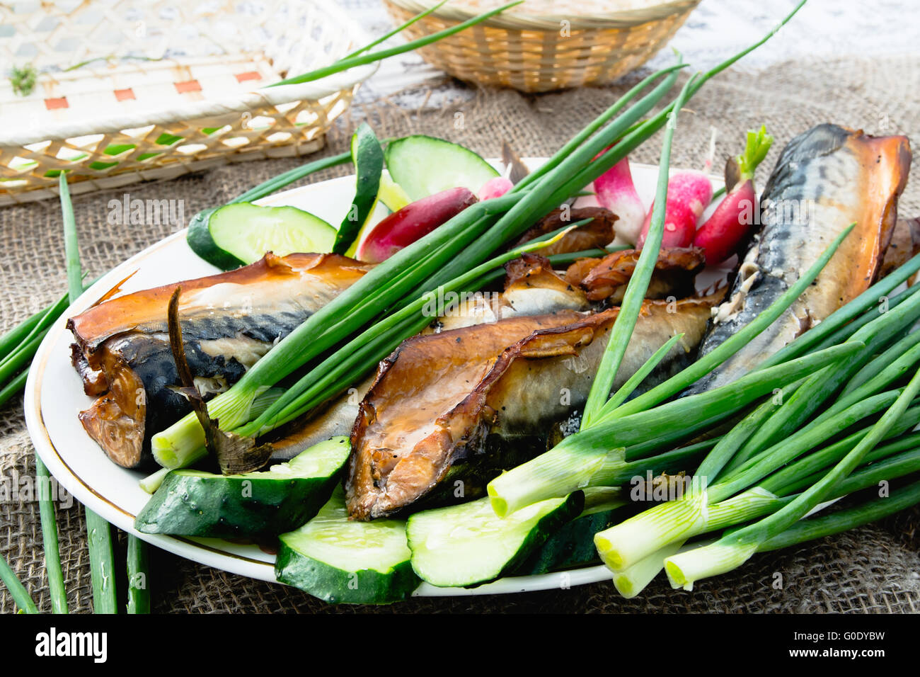 People eat fish hi-res stock photography and images - Alamy