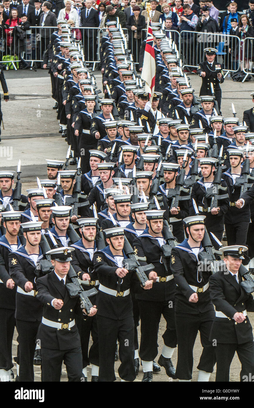 Naval formation of the british royal navy hi-res stock photography and ...