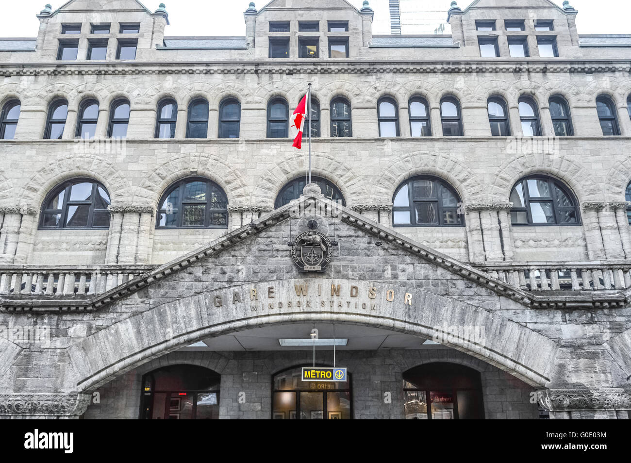 Windsor station built in montreal hi-res stock photography and images ...