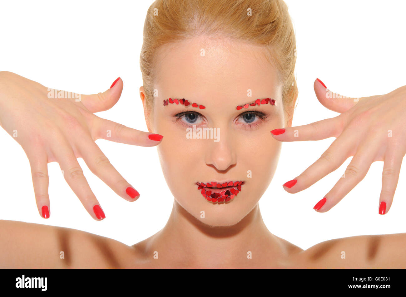 How to shape eyebrows hi-res stock photography and images - Alamy