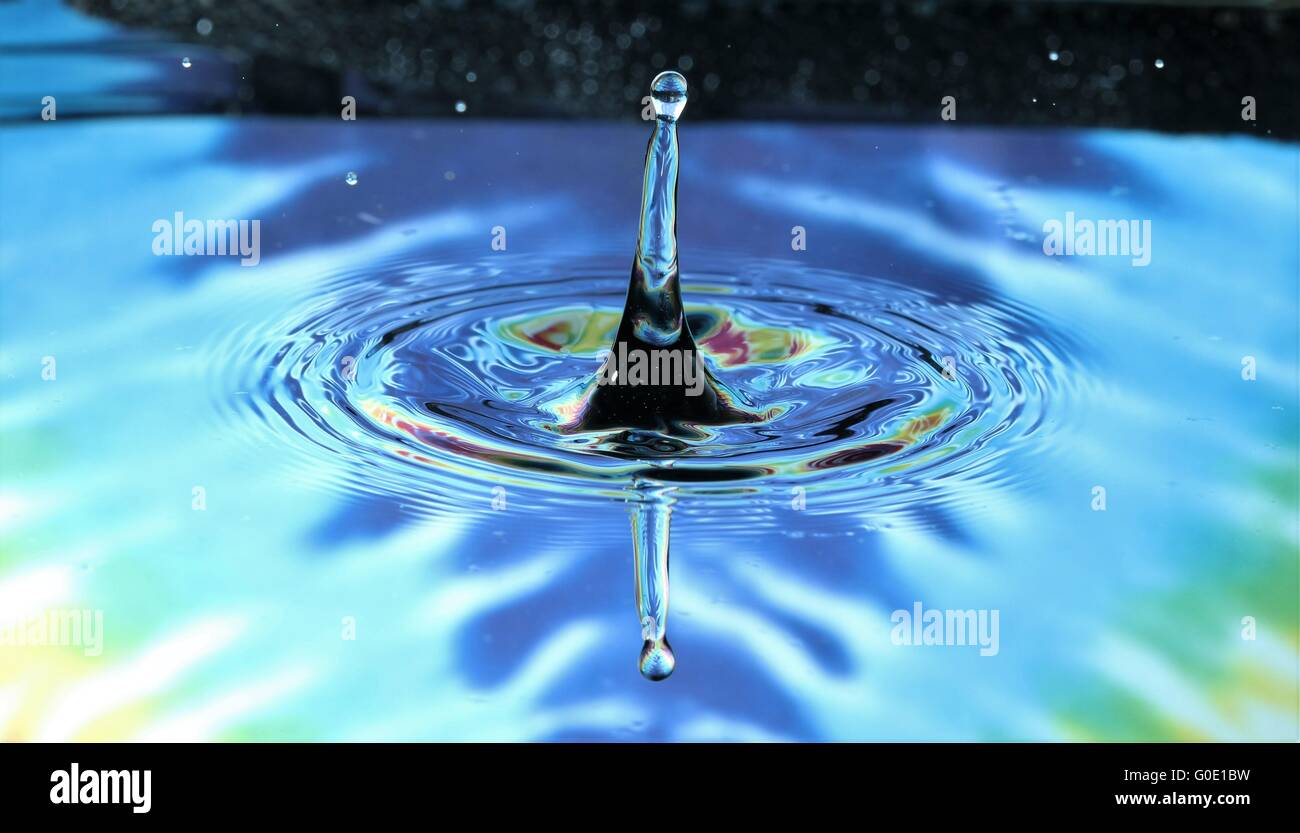 Bouncing drop of wate hi-res stock photography and images - Alamy
