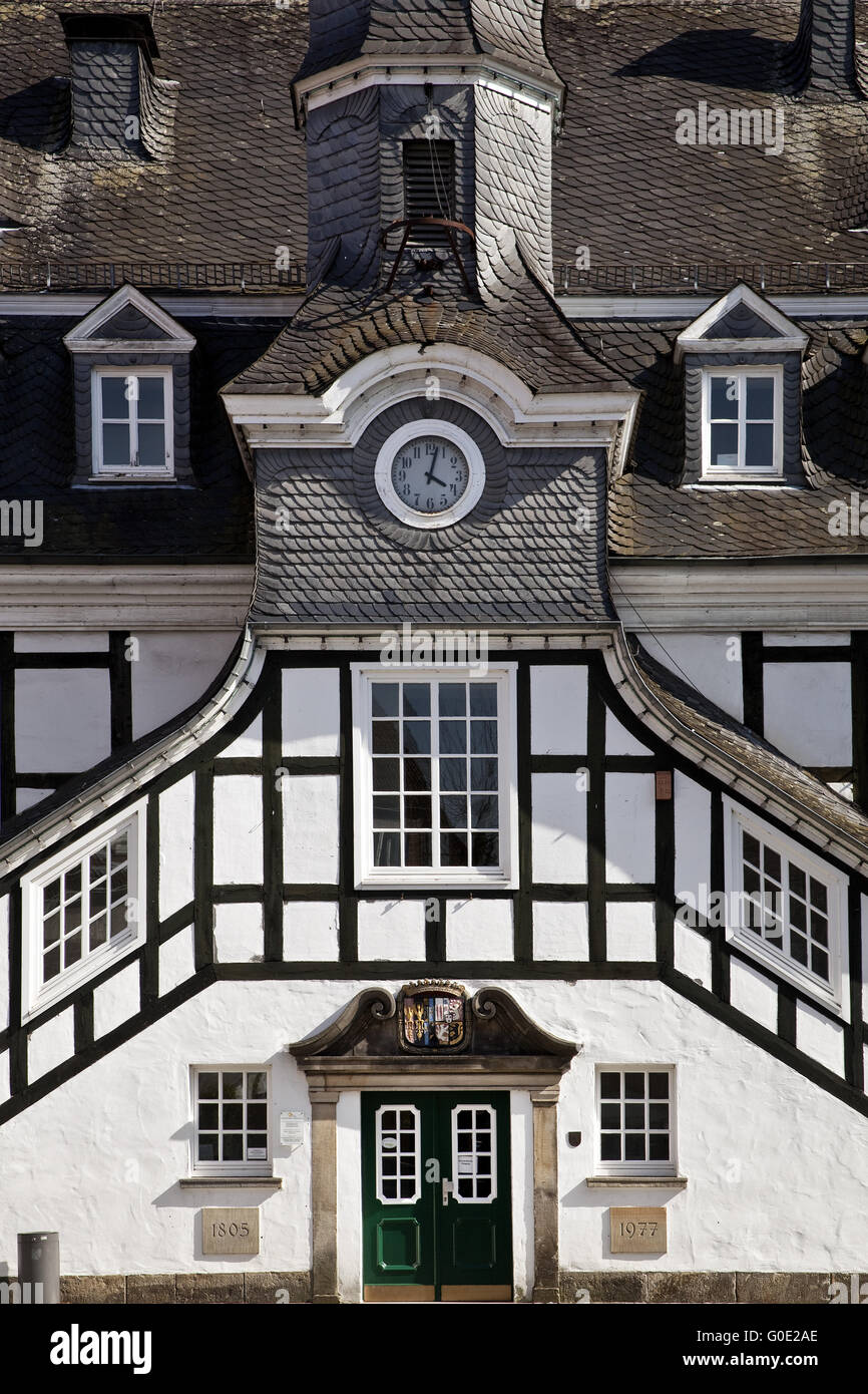 historic town hall in Rietberg, Germany Stock Photo - Alamy