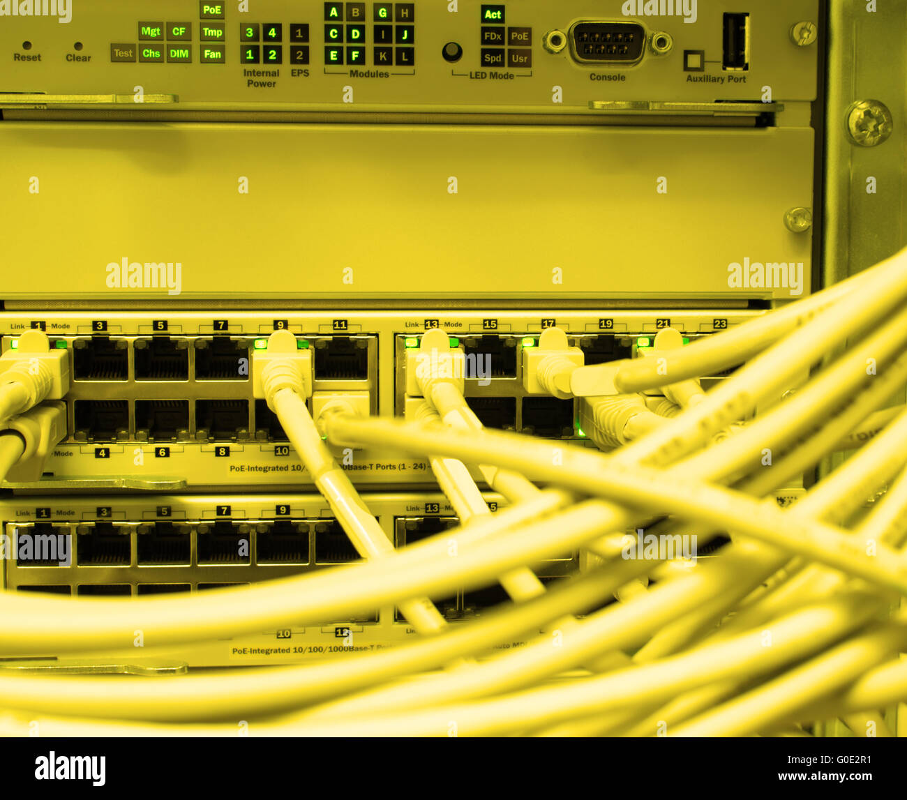 Network Switch LAN Stock Photo - Alamy