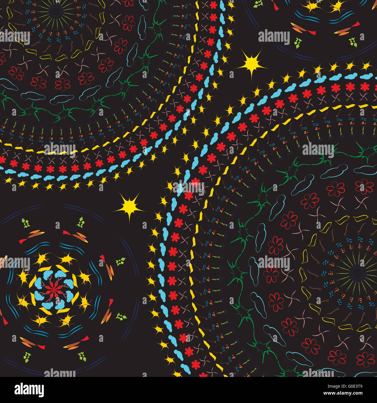 Indian Print Background