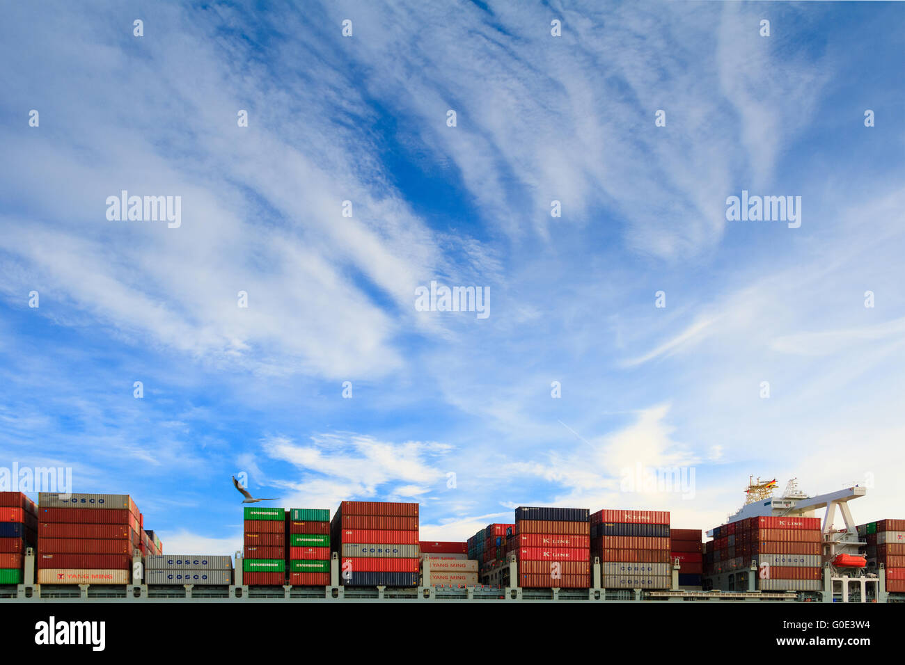 Cargo vessel red sea hi-res stock photography and images - Alamy