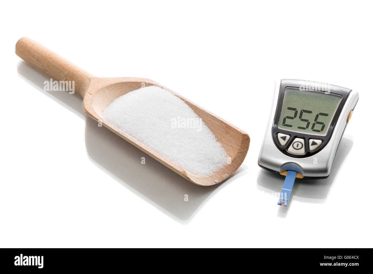 Finger blood drop test Cut Out Stock Images & Pictures - Alamy