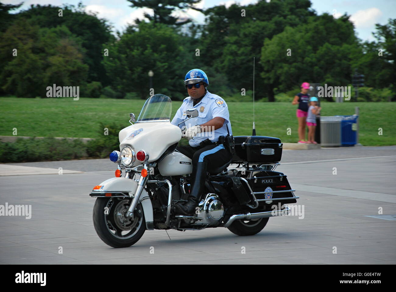 Police motor cycles hi-res stock photography and images - Alamy