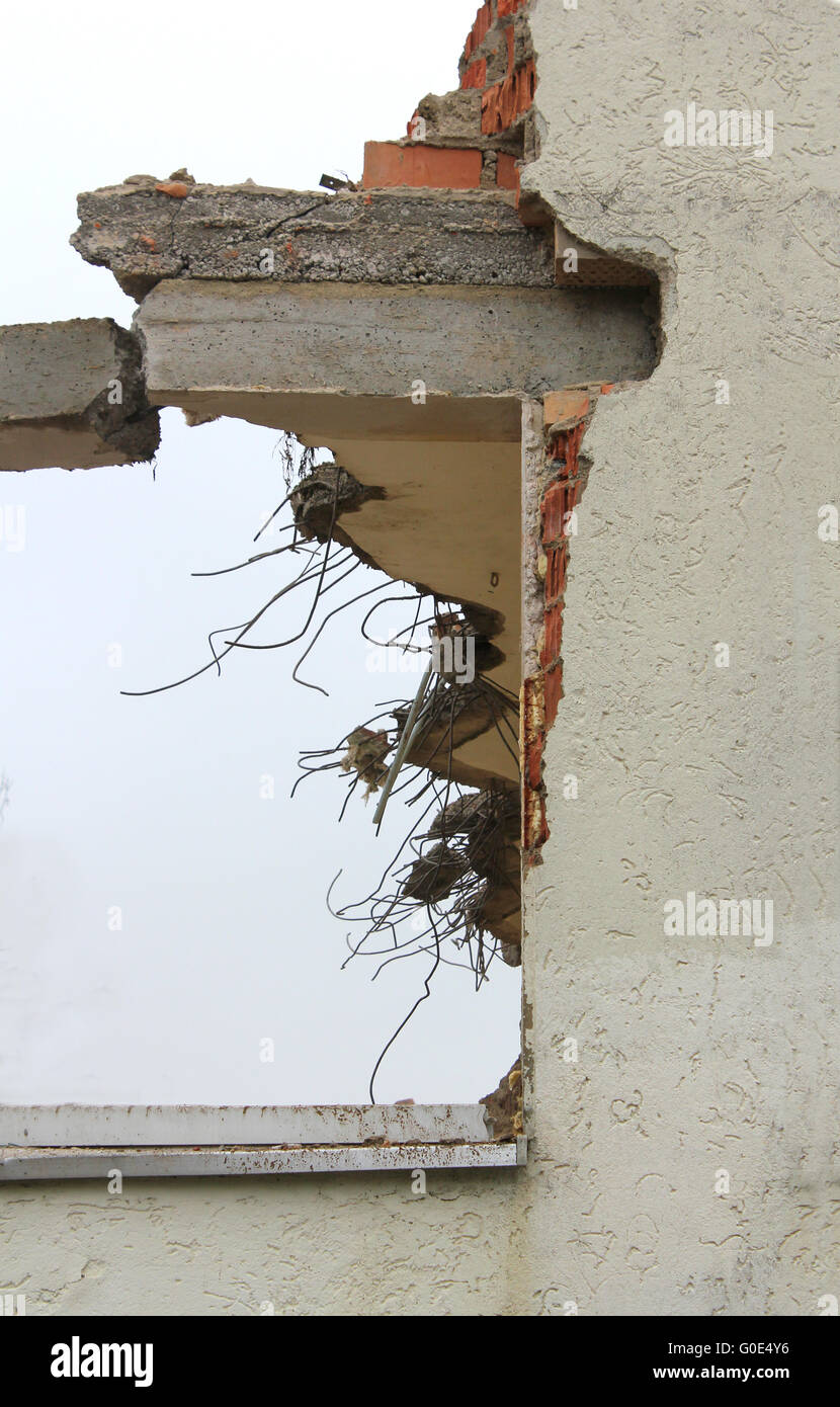 Ceiling demolition hi-res stock photography and images - Alamy