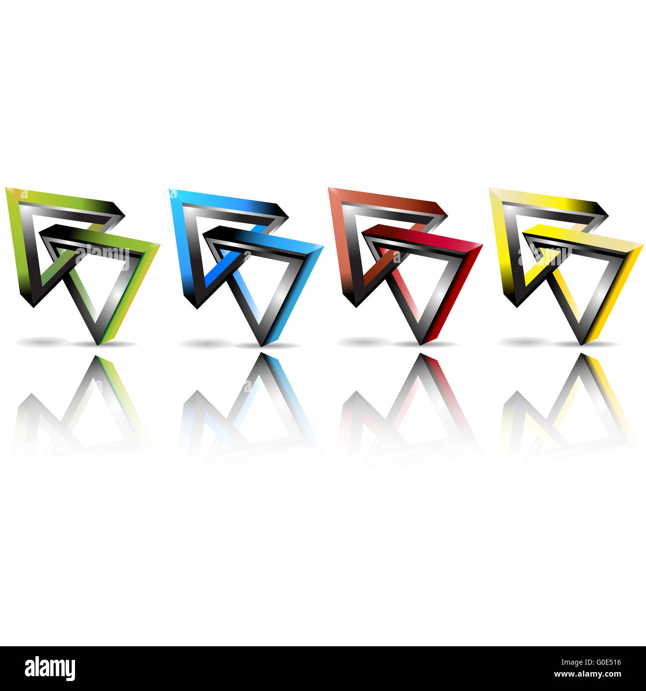 Presentation template chain Cut Out Stock Images & Pictures - Alamy