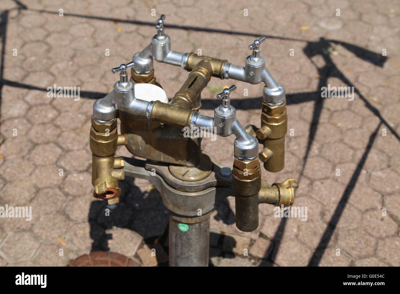 drinking water connection Stock Photo - Alamy