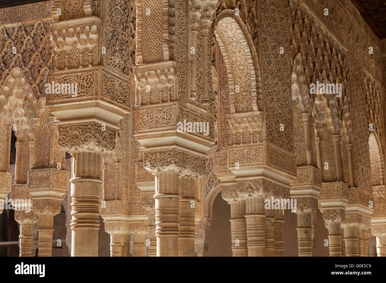 Islamic Palace Interior Stock Photo - Alamy
