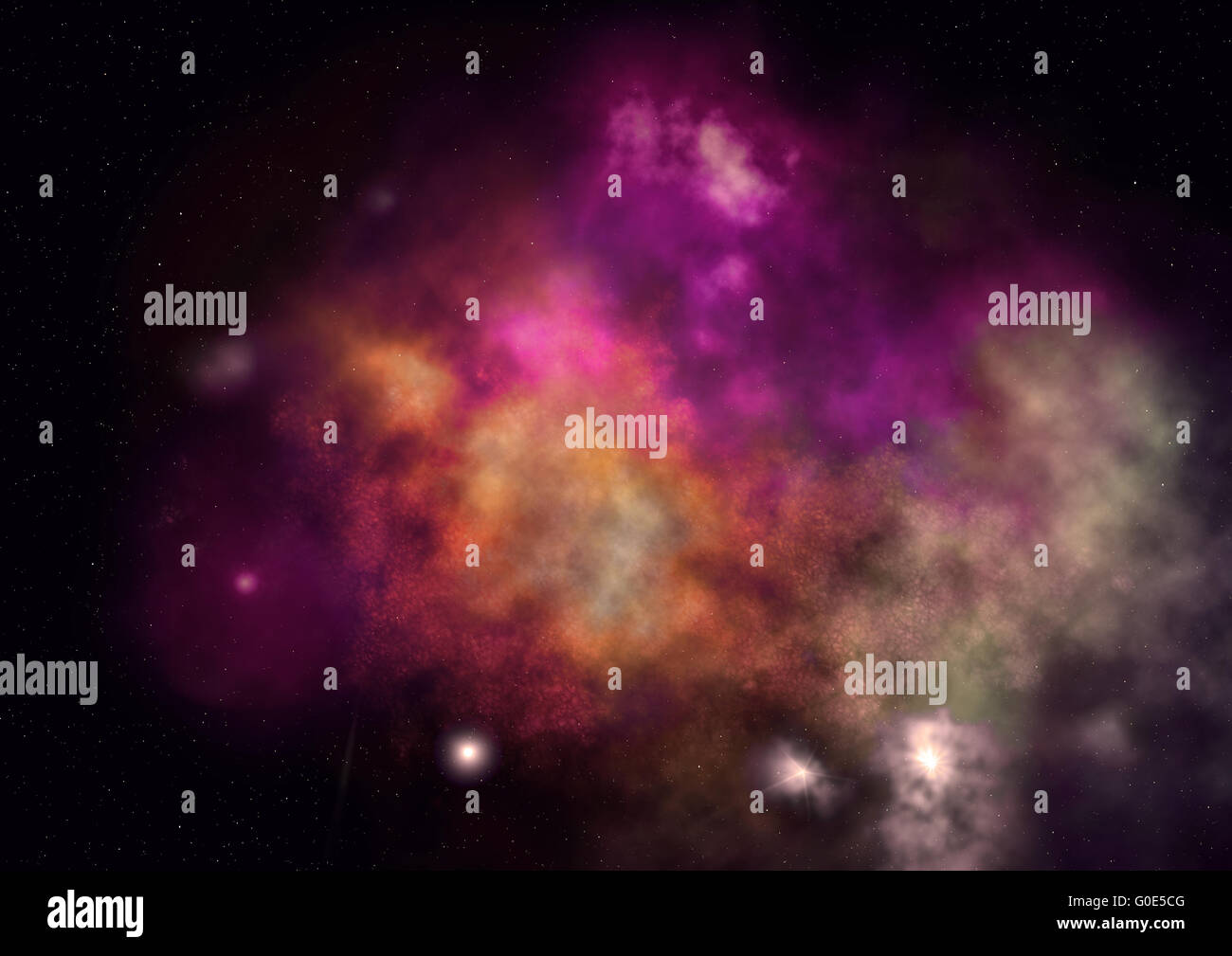 Small part of an infinite star field Stock Photo - Alamy