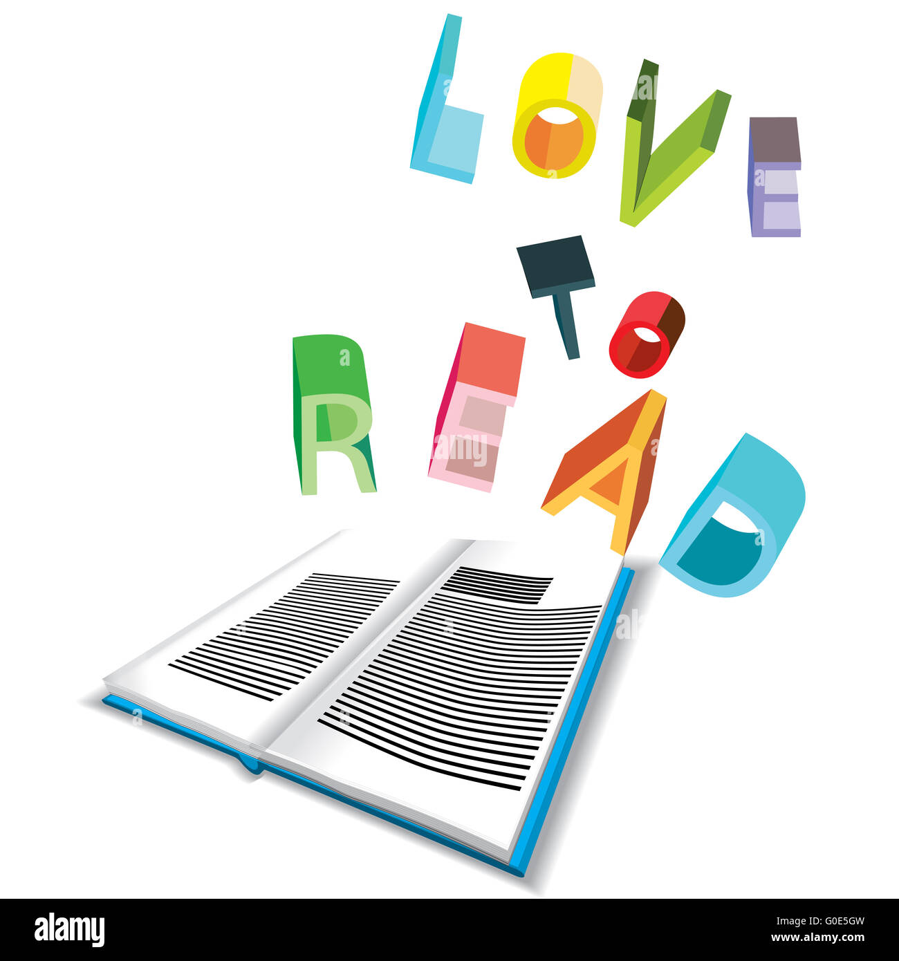 love to read Stock Photo - Alamy
