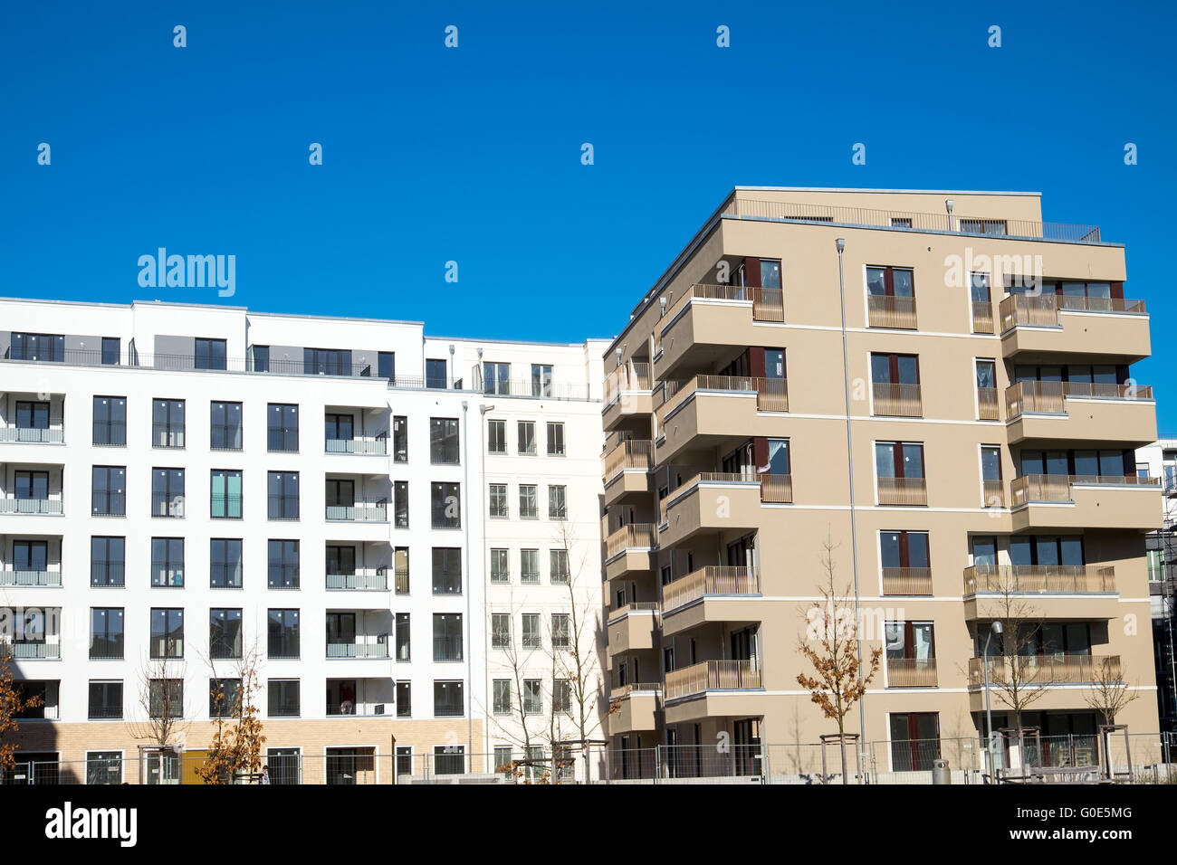 New housing complex seen in Berlin, Germany Stock Photo - Alamy