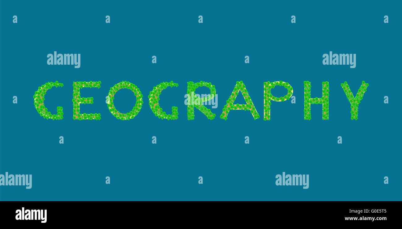 Geography text hi-res stock photography and images - Alamy