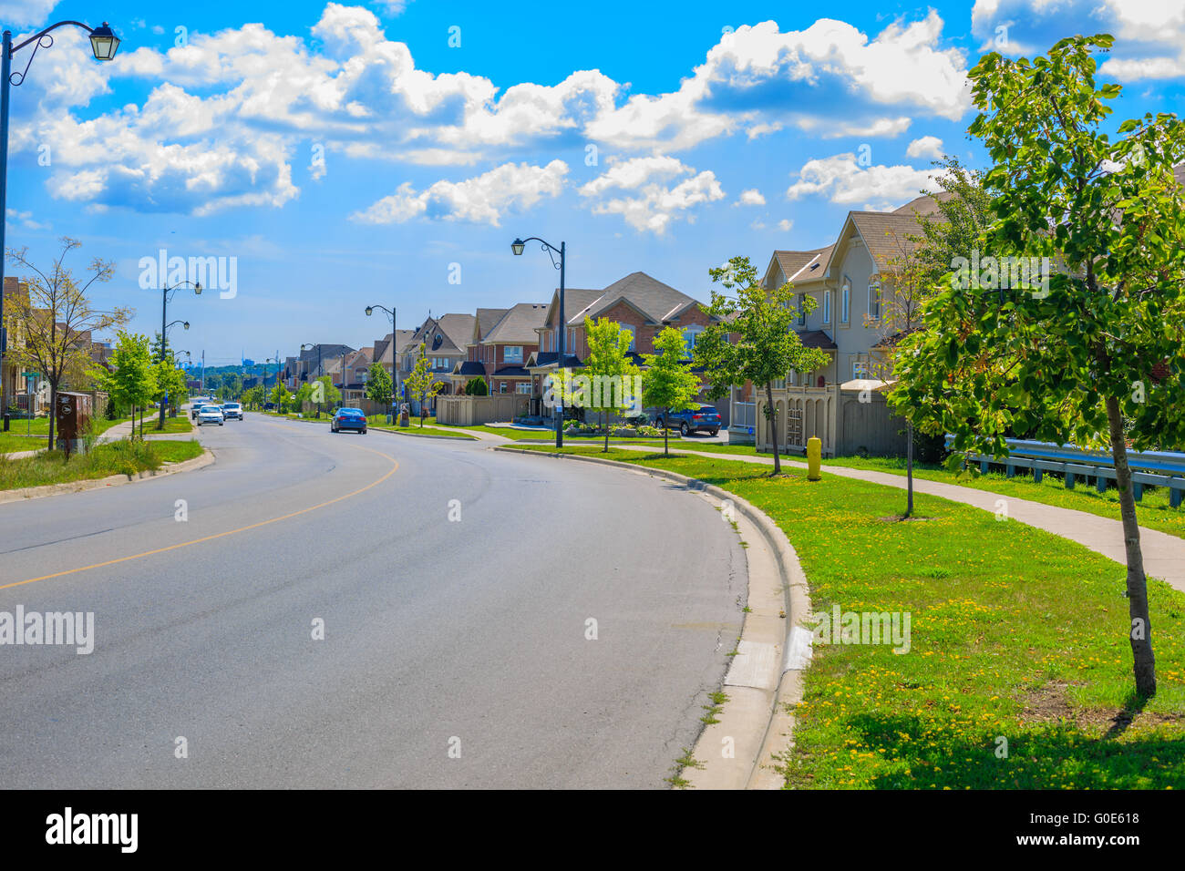 Canada suburban house toronto hi-res stock photography and images - Alamy