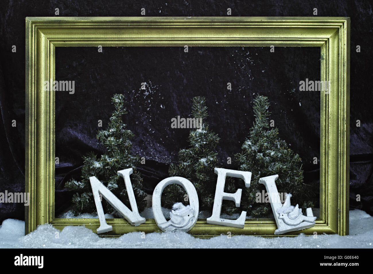 Noel frame hi-res stock photography and images - Alamy