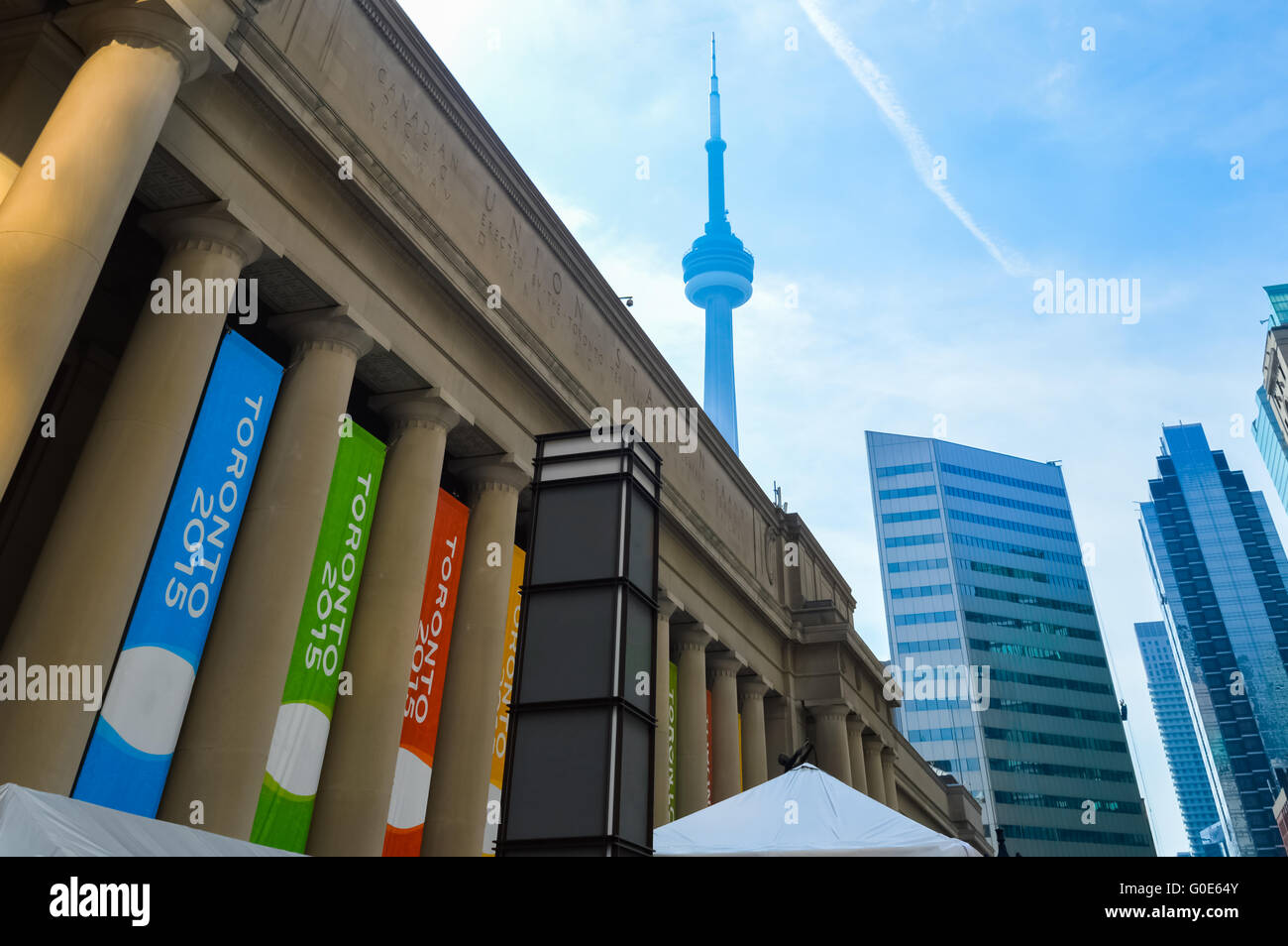 Toronto subway station sign hi-res stock photography and images - Alamy