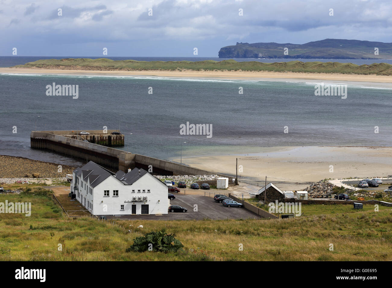 Meenlaragh harbour, north coast Donegal, Ireland Stock Photo - Alamy
