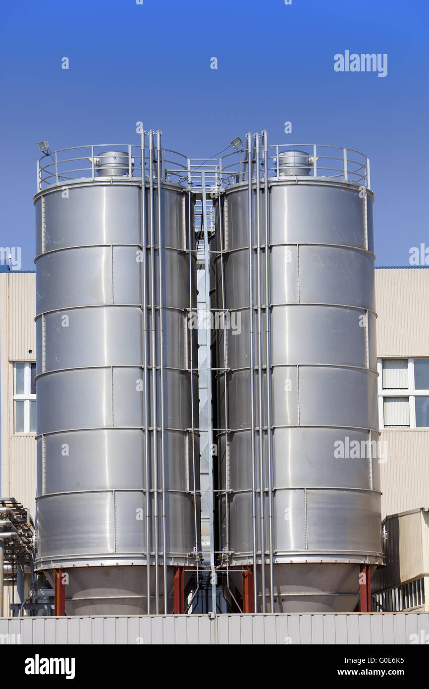 The chemical factory. Russia Stock Photo - Alamy