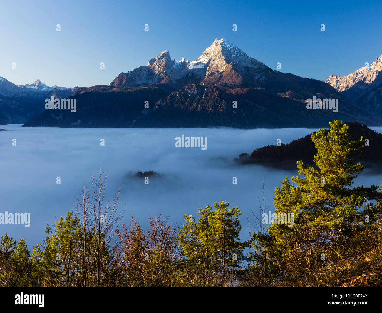 North face of Mt. Watzmann Stock Photo - Alamy