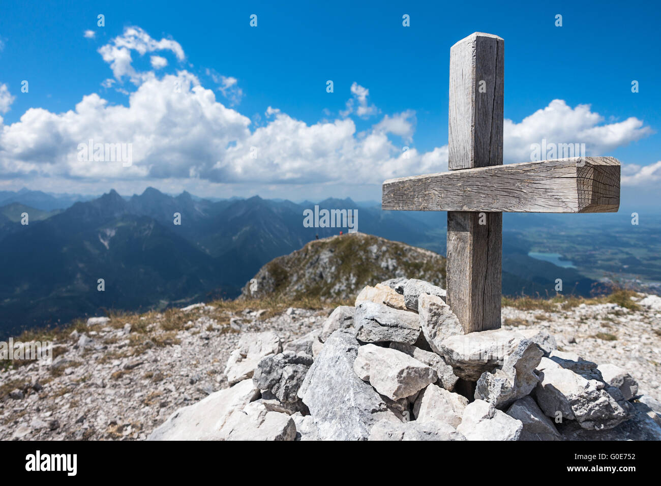 Gipfelmarkierung hi-res stock photography and images - Alamy