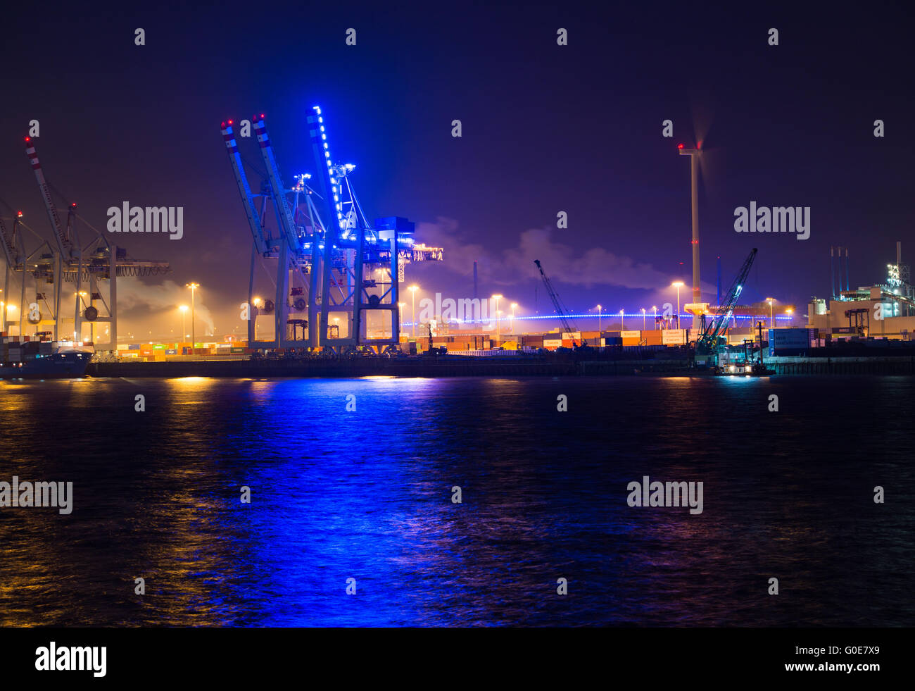 Blue port hi-res stock photography and images - Alamy