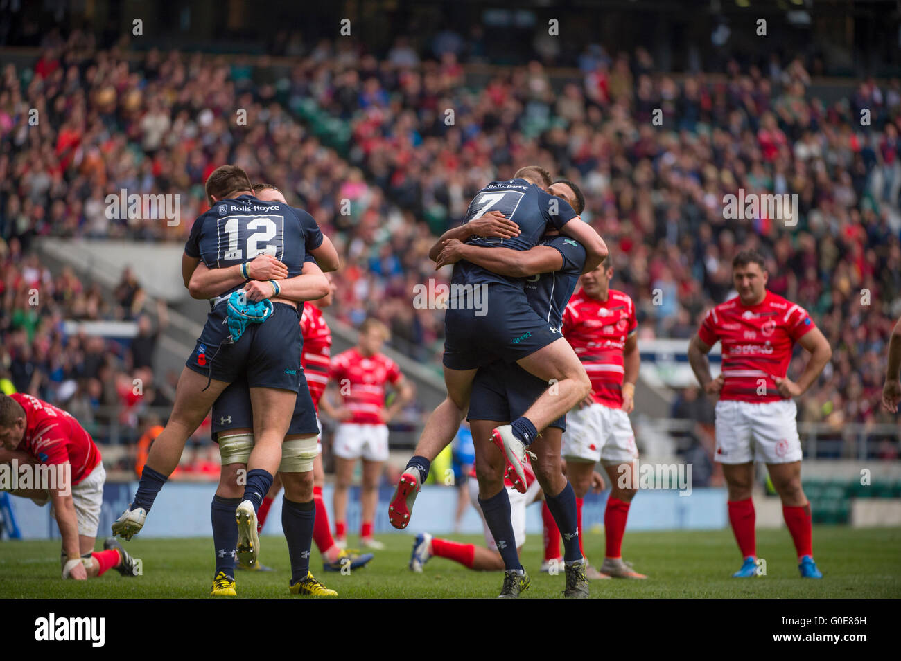 Royal navy rugby team hi-res stock photography and images - Alamy