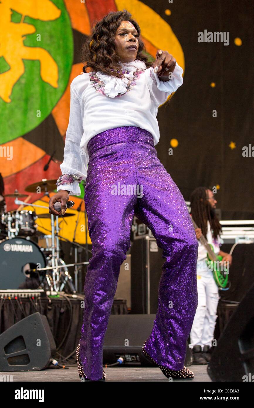 New Orleans, Louisiana, USA. 30th Apr, 2016. Singer BIG FREEDIA ...