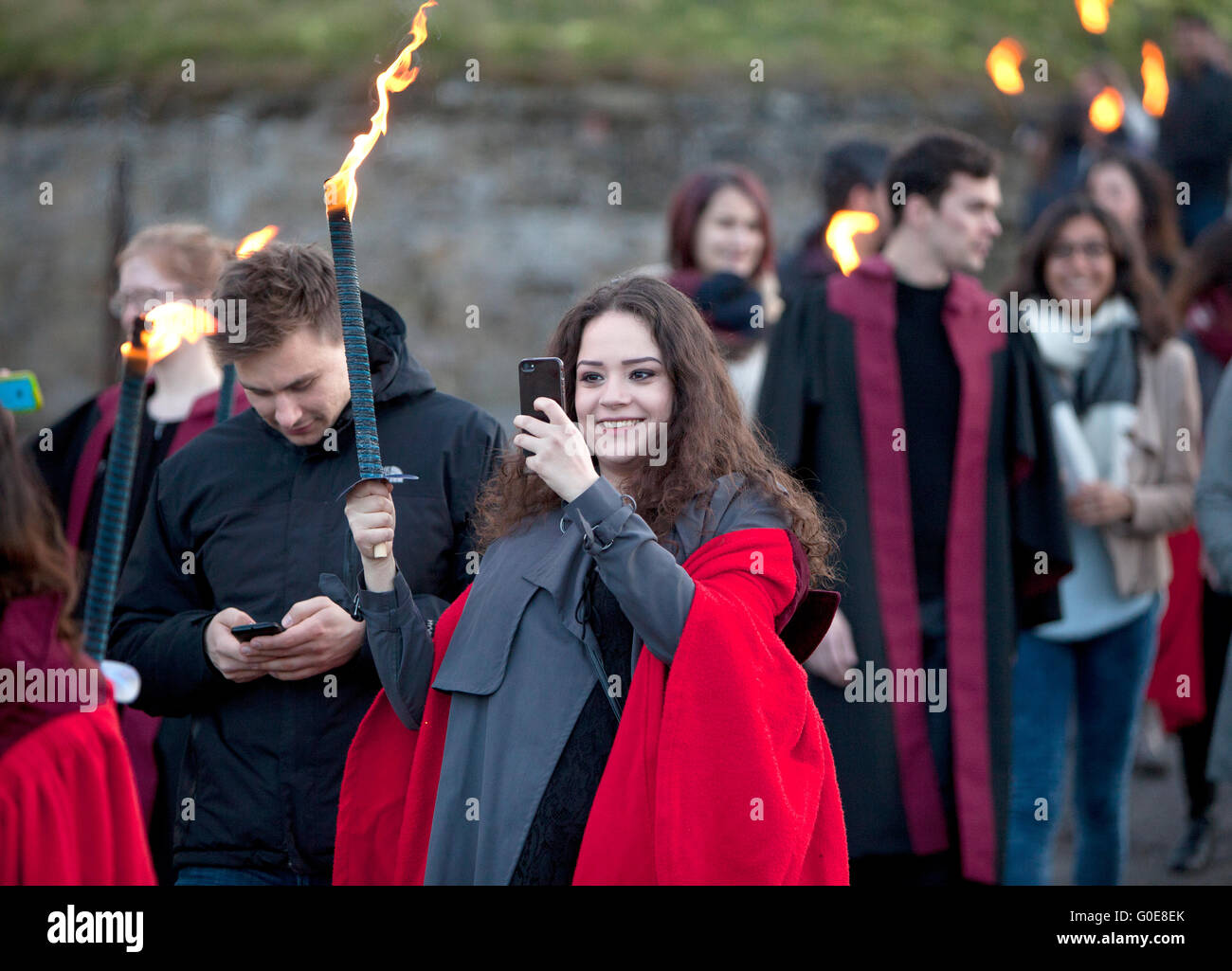 Gaudie torchlit walk hi-res stock photography and images - Alamy
