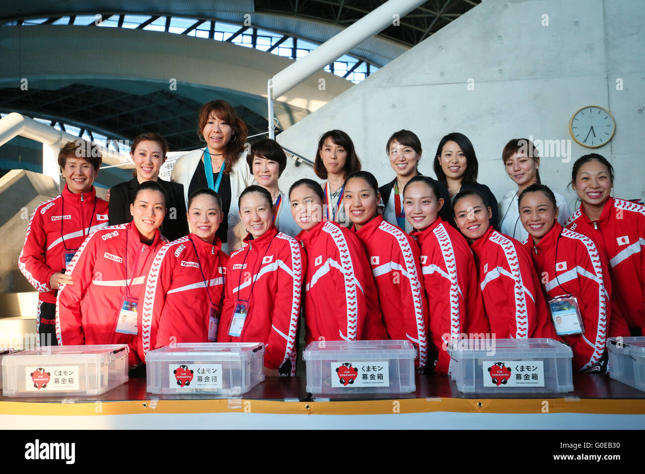 Tokyo, Japan. 30th Apr, 2016. Japan team group (JPN) Synchronized ...