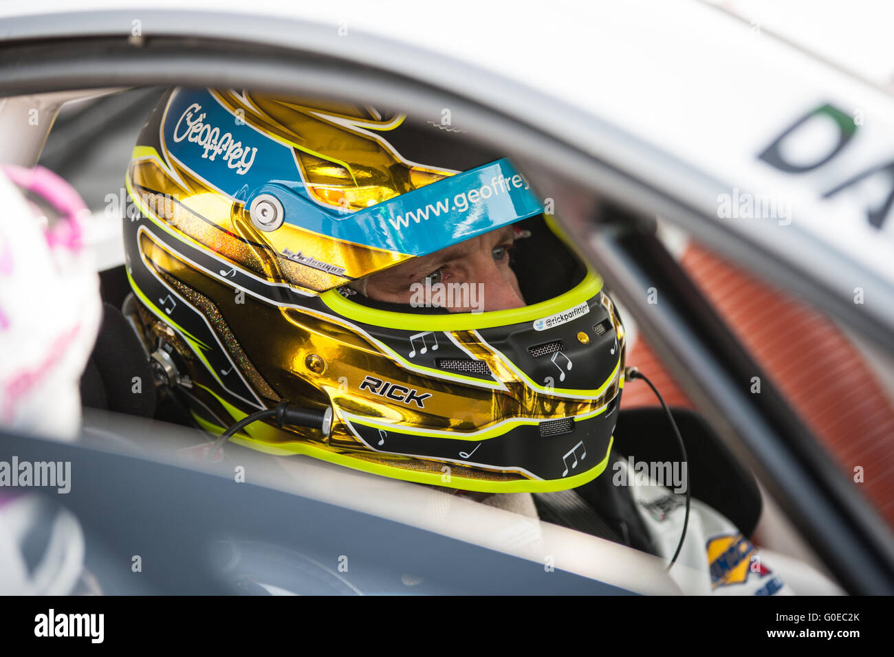 Rockingham, UK. 1st May, 2016. British GT at Rockingham May 2016 Rick ...