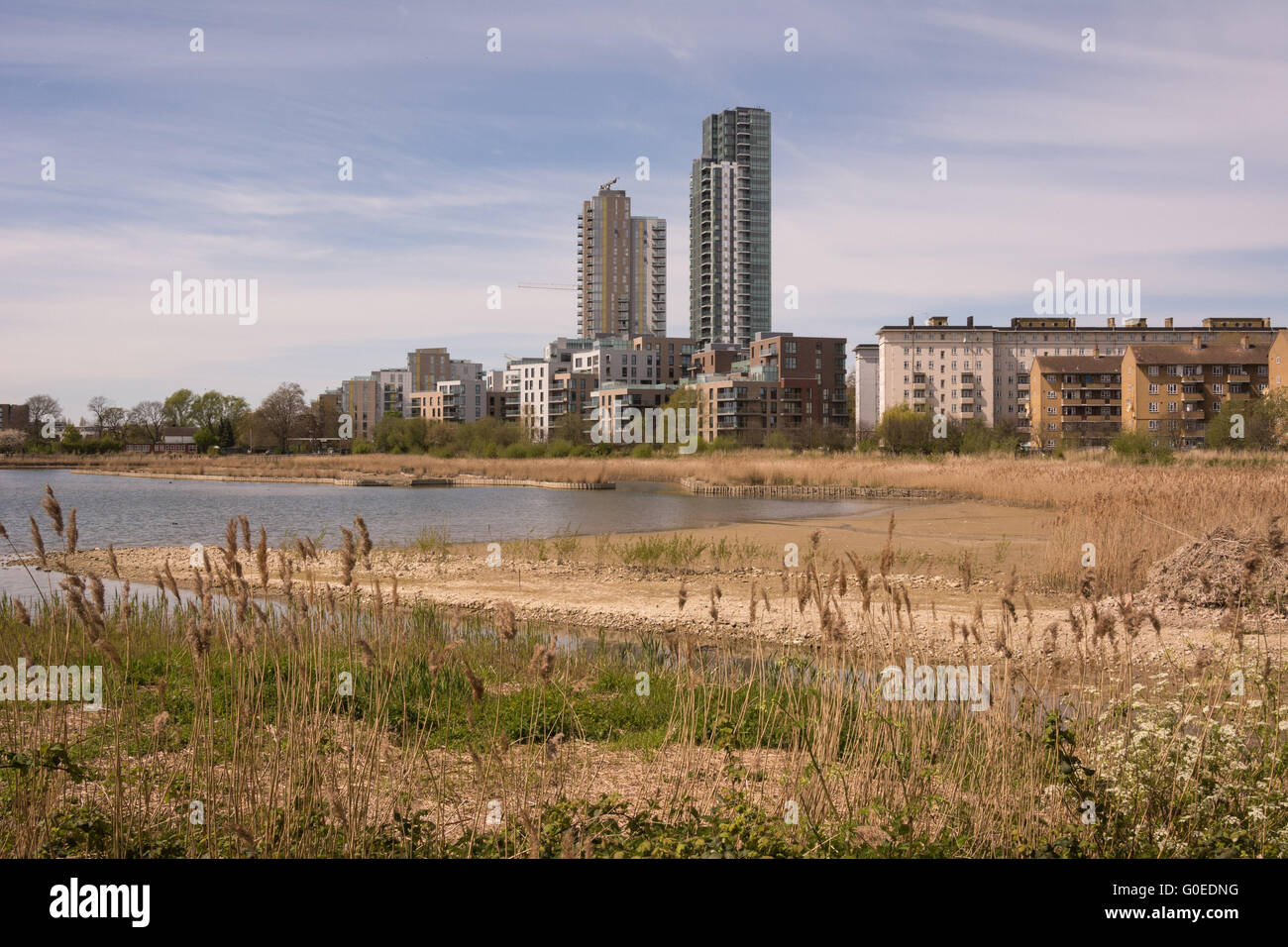 London UK 01st May 2016. Woodberry Wetlands nature reserve opens to the ...