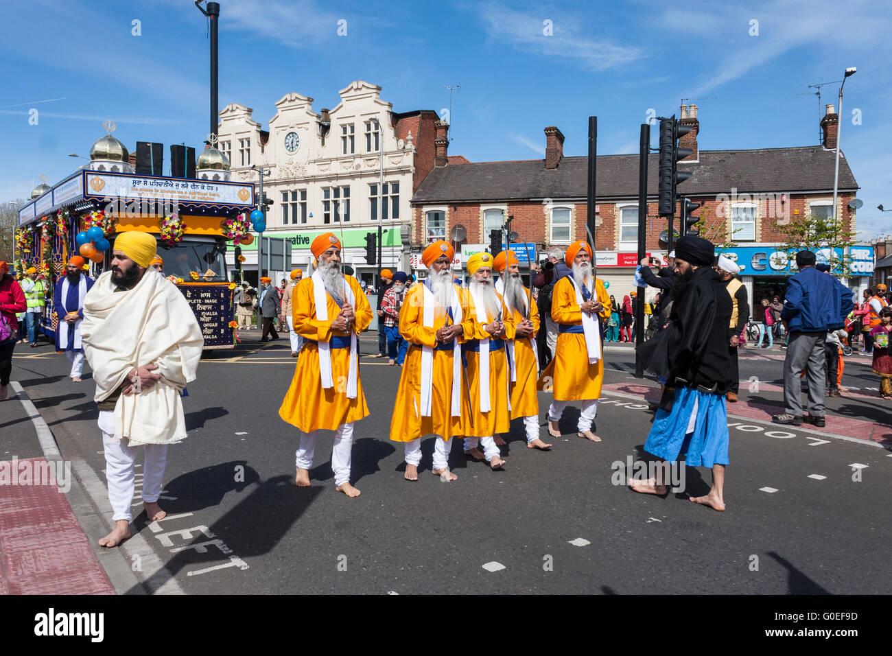 Celebrating sikh festivals hi-res stock photography and images - Alamy